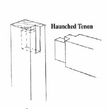Haunched Mortise And Tenon Joint
