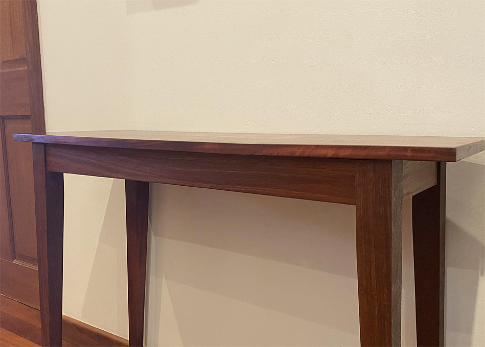 Putting drawer in table apron. | LumberJocks Woodworking Forum