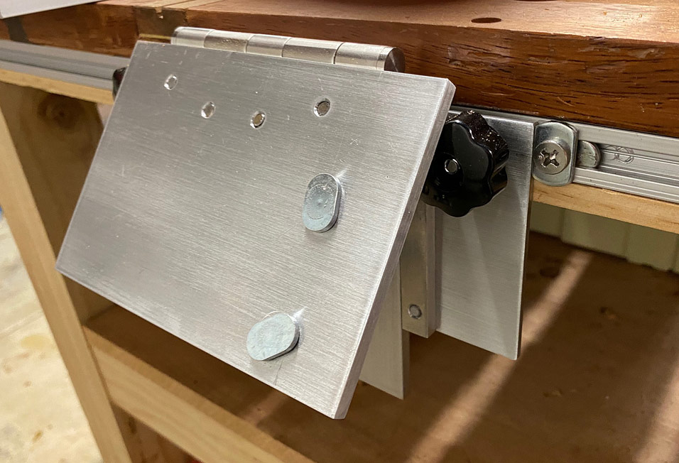 Fromthis angle you can see the stop against which the mechanism can ...